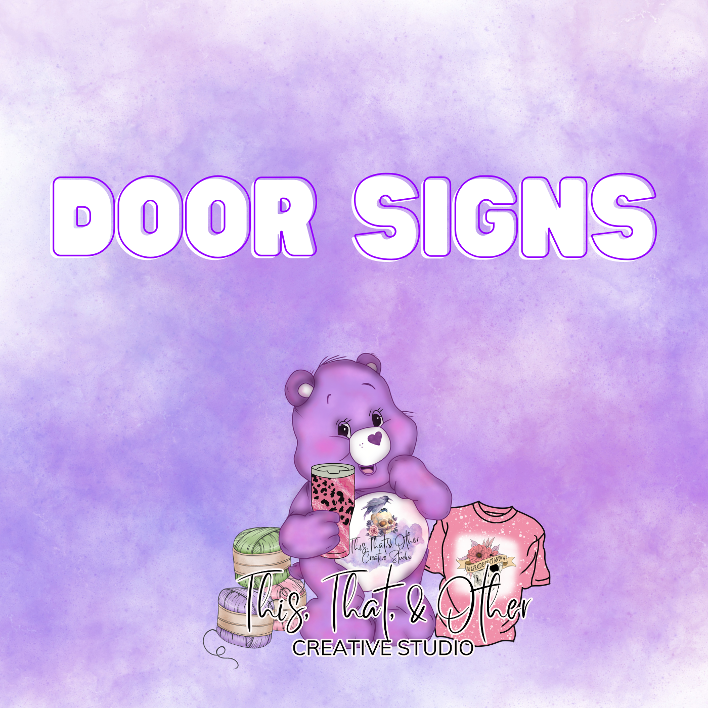 TTO Door Signs – TNT Treasure Studio